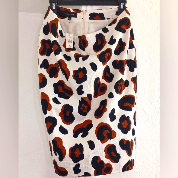 Talbots | Skirts | Talborts Animal Print Pencil Skirt | Poshmark